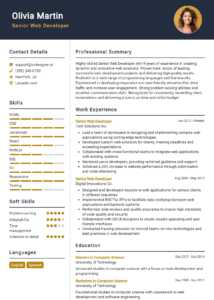 25 Backend Developer CV Examples And Free Templates For 2024 ...