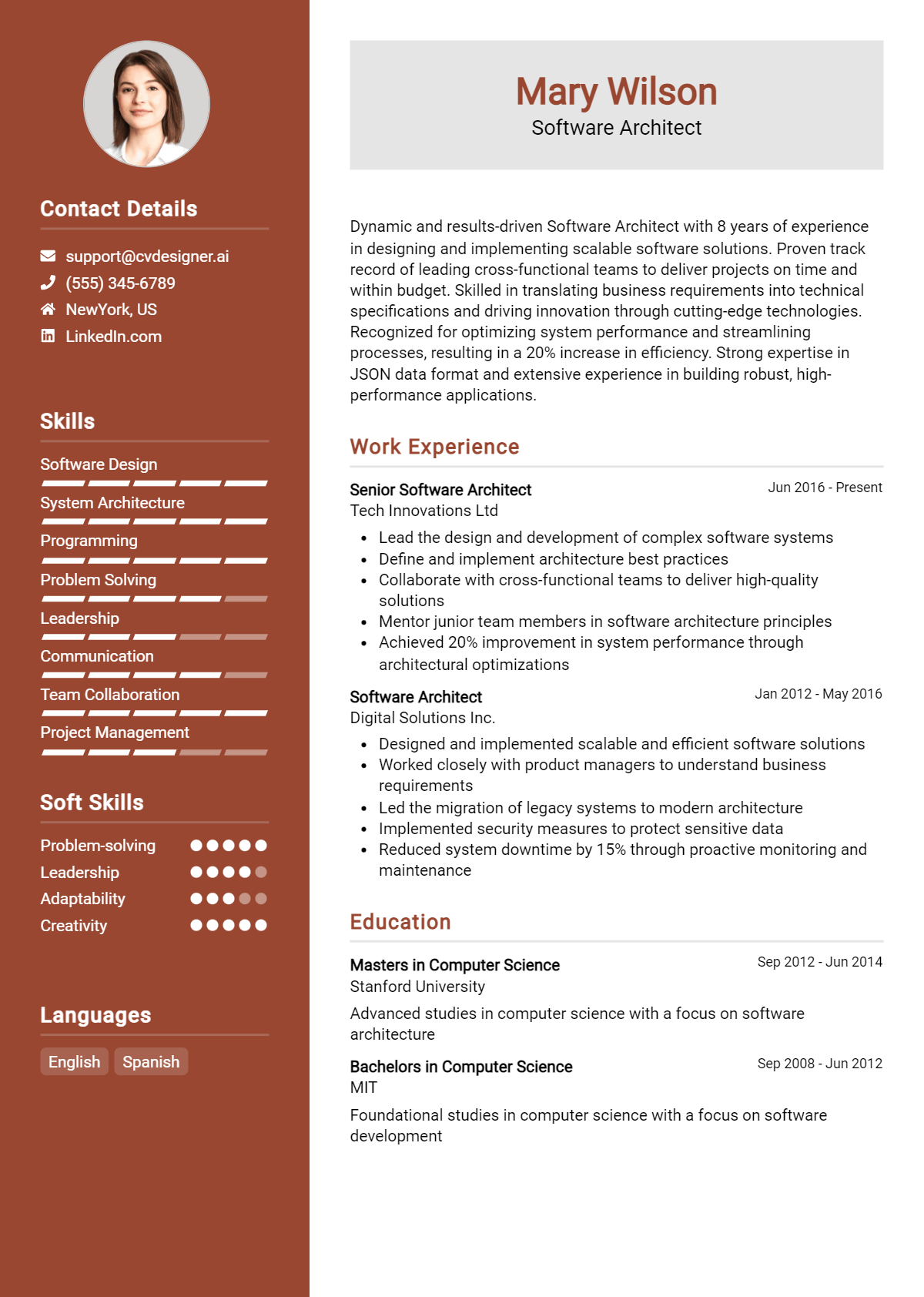 16 Software Architect Resume Examples And Templates for 2025 ... 16 Software Architect Resume Examples And Templates for 2025 ...