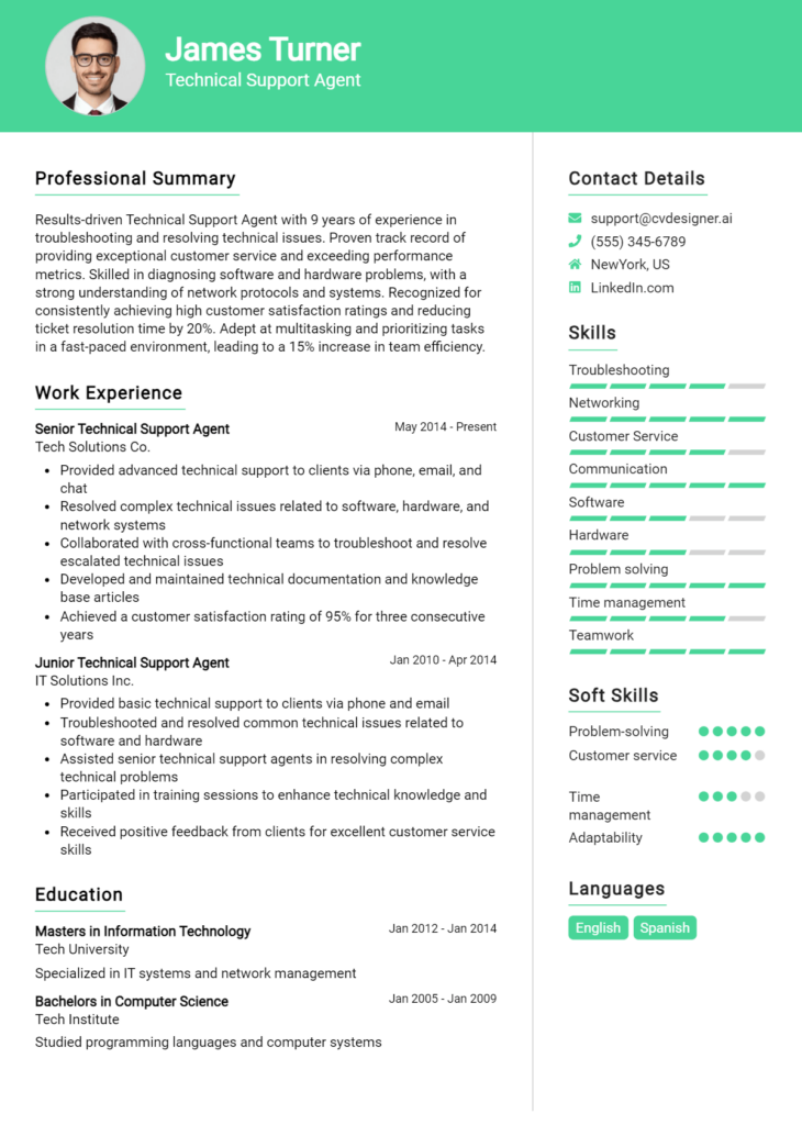 7 Technical Support Analyst Resume Examples And Templates for 2024 ... 7 Technical Support Analyst Resume Examples And Templates for 2024 ...