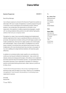 22 Programmer Analyst Cover Letter Examples with Writing Tips for 2024 ...